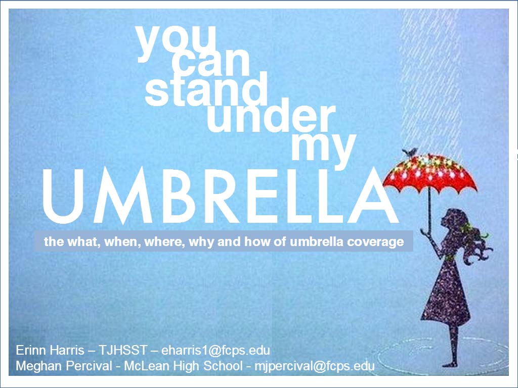You Can Stand Under My Umbrella | Yearbook Besties